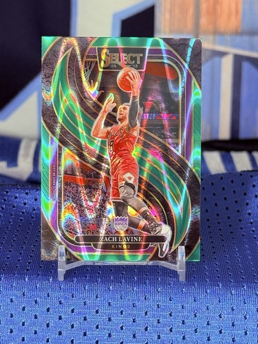 2024-25 Select Basketball GREEN TECTONIC PRIZM SP PREMIER Level ZACH ...