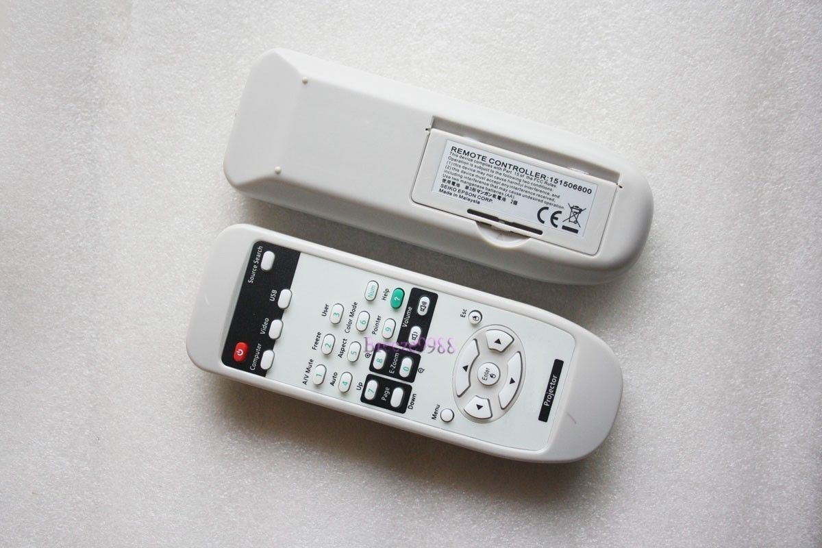 Remote Control FOR EPSON Powerlite EB-826WH EB-825H EB-824H EB-85 ...