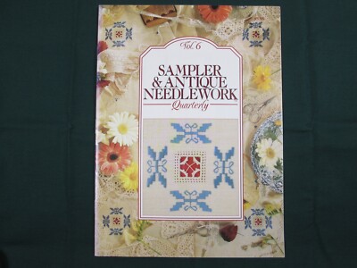Vintage Sampler & Antique Needlework Quarterly Magazine Vol. 6 (1992 ...