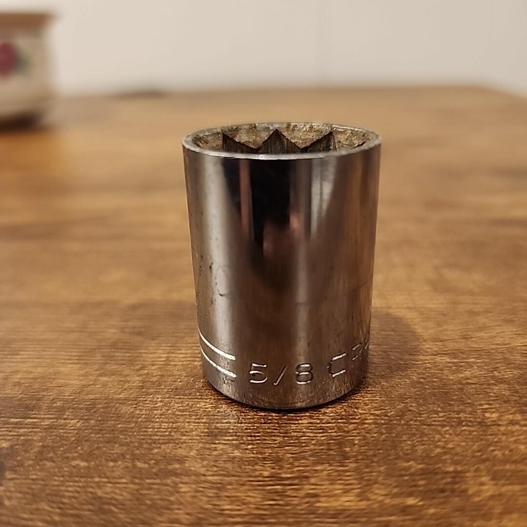 Craftsman -V- 1/2" Drive 5/8" 8 Point Socket Made in USA | eBay