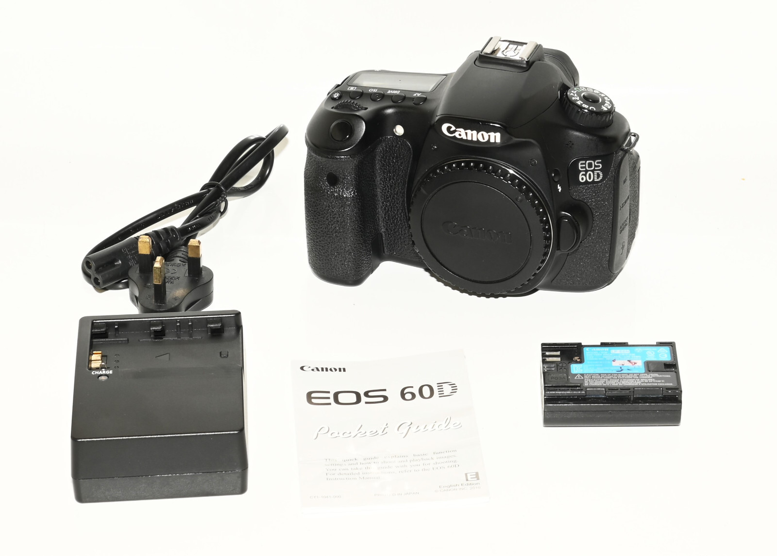 Canon EOS 60D Body Only 18.0MP Digital SLR Camera - Black for sale ...