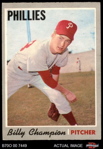 1970 O-Pee-Chee #149 Billy Champion Phillies 5 - EX B70O 00 7449 | eBay