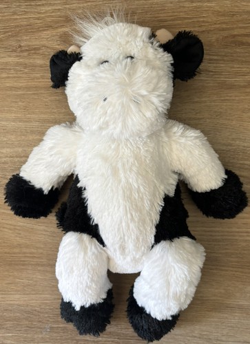 Animaland Plush Cow Black White Stuffed Animal Plush Soft Lovey Toy 15 ...