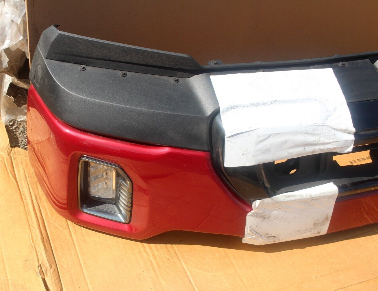 2020-2023 GMC Sierra 2500HD/3500HD Front Bumper Assembly W/Fog OEM Red ...