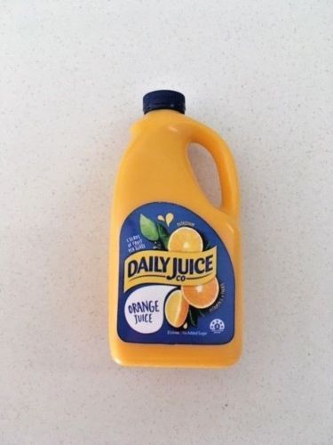 Coles Little Shop Mini Collectibles Daily Orange Juice Bottle ...