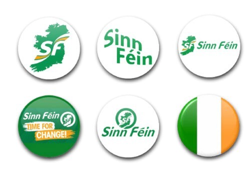 25MM / 1" BUTTON BADGES X6 SINN FEIN | eBay