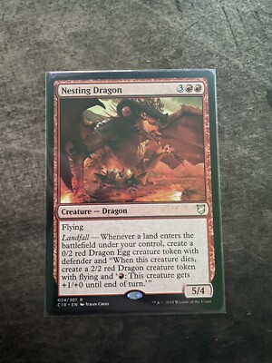 MTG Nesting Dragon – Commander 2018 Card # 24 nm | eBay