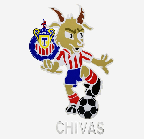 Chivas Guadalajara Mexico Big Laminated Sticker Car Decal Calcomania ...