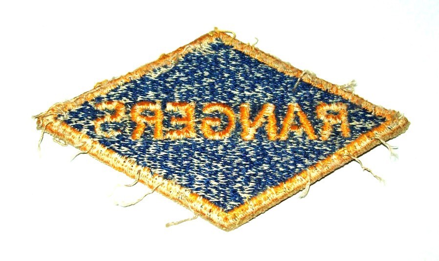 ORIGINAL CUT-EDGE WW2 ARMY RANGERS DIAMOND PATCH OFF BLANKET | eBay