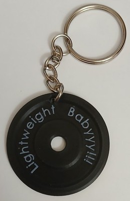 3D Printed Gym Weight Plate Fitness Keychain Keyring | eBay