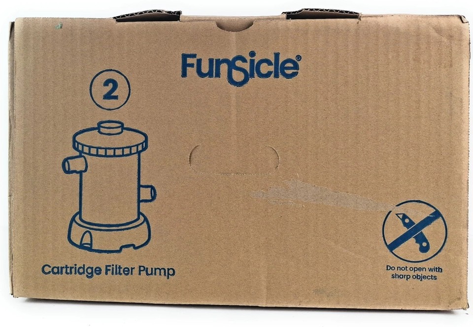 Funsicle: RX600 Cartridge Filter Pump - For Above Ground Swimming Pool ...