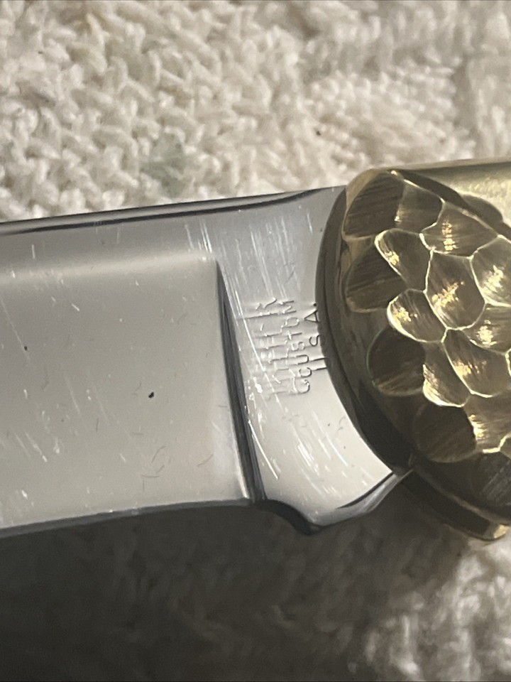 Buck 112 Yellowhorse Custom "BUCK" | eBay