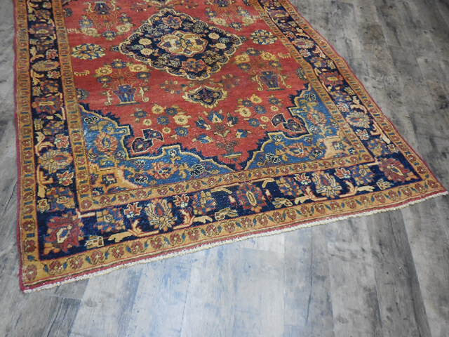 Turkish Vintage,Handmade Farmhouse Rug,Village Geometric Anatolian Rug ...