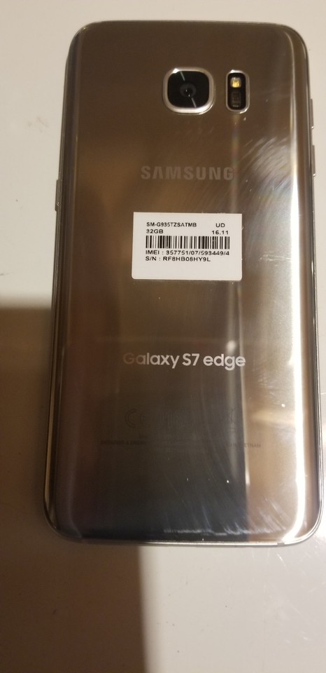 Samsung Galaxy S7 Edge SM-G935T 32GB Silver | eBay