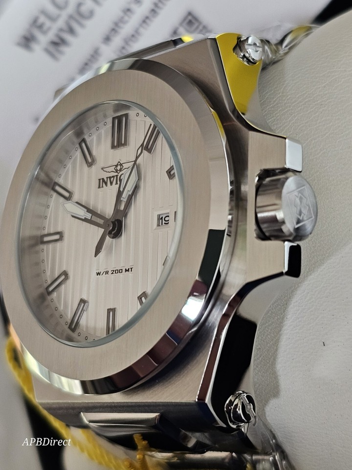 Invicta - AKULA - Prestige Silver TUX Dial - Silver SS Bracelet - mens ...