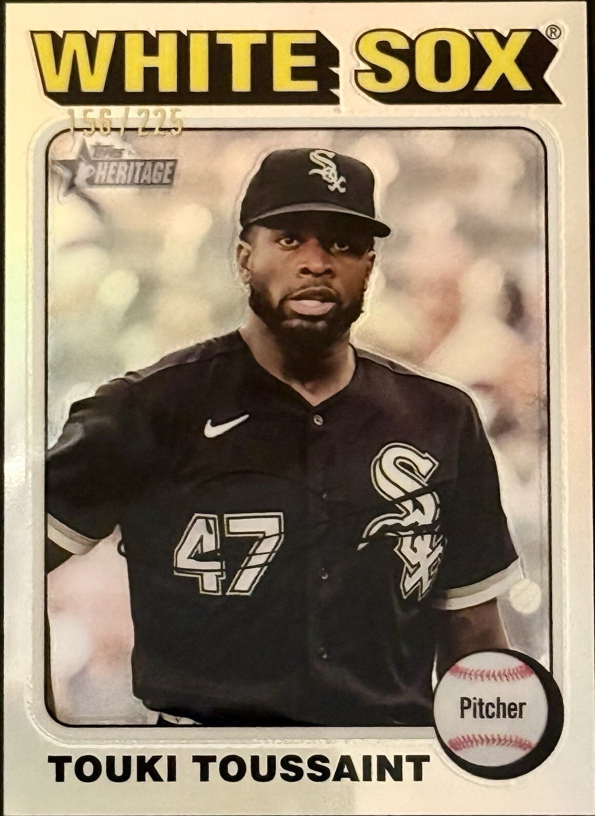 2024 Topps Heritage High Number - Touki Toussaint #441 Chrome Silver ...