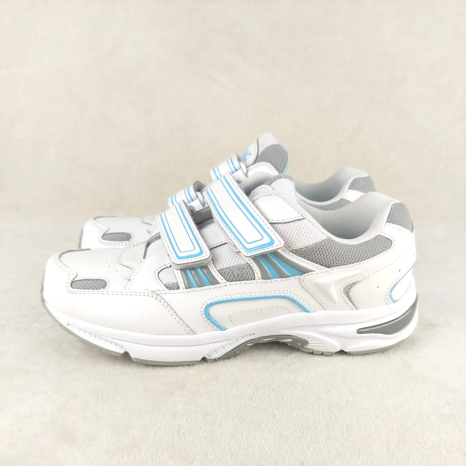 Vionic Tabi Leather Women's 8.5 Wide Hook And Loop Wh… - Gem