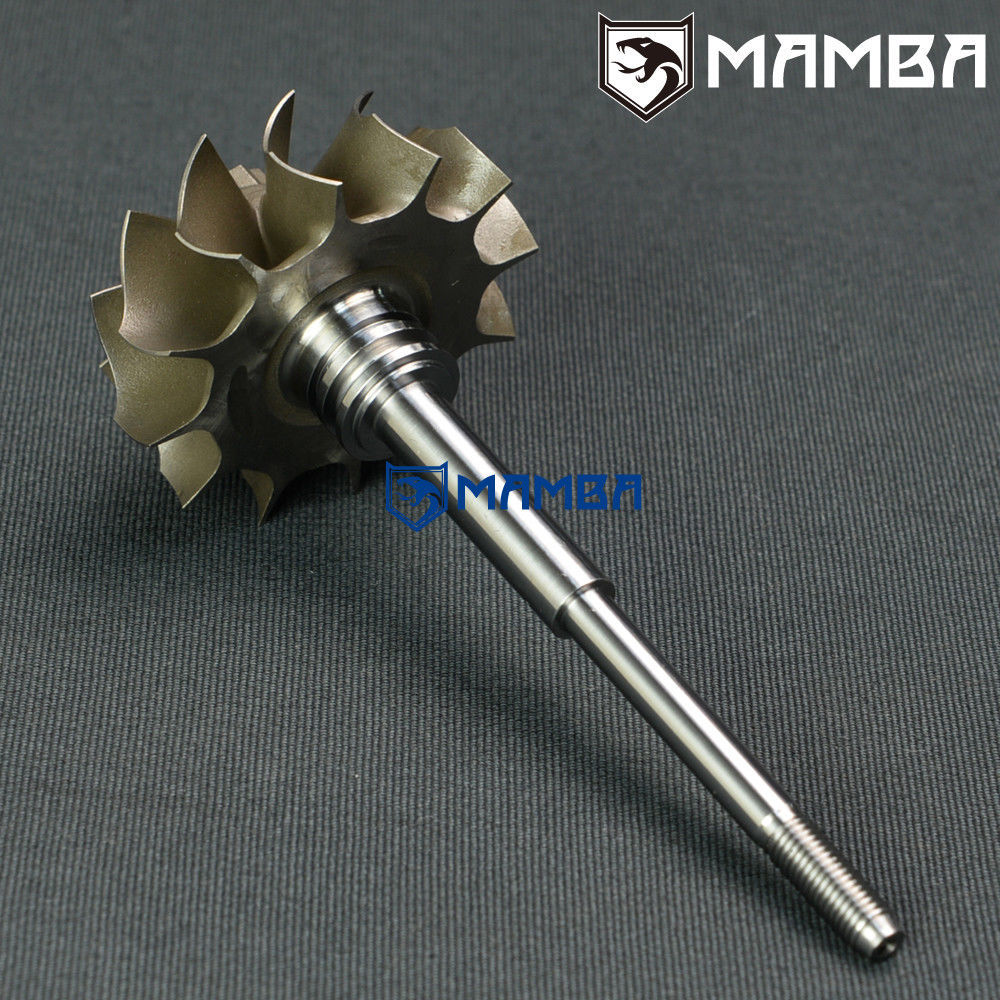 MAMBA Turbo Turbine Shaft Wheel TD05HR w/ 12 Blade For Mitsubishi 4G63T ...