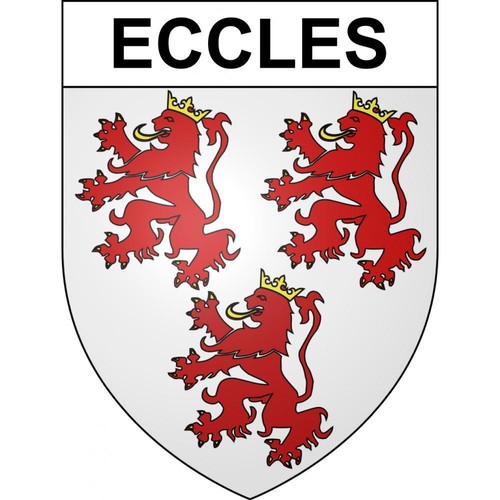 Eccles 59 ville sticker blason écusson autocollant adhésif | eBay