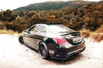 20 inch Mercedes Wheels Black AMG Staggered Rims INOVIT Torque PCD ...