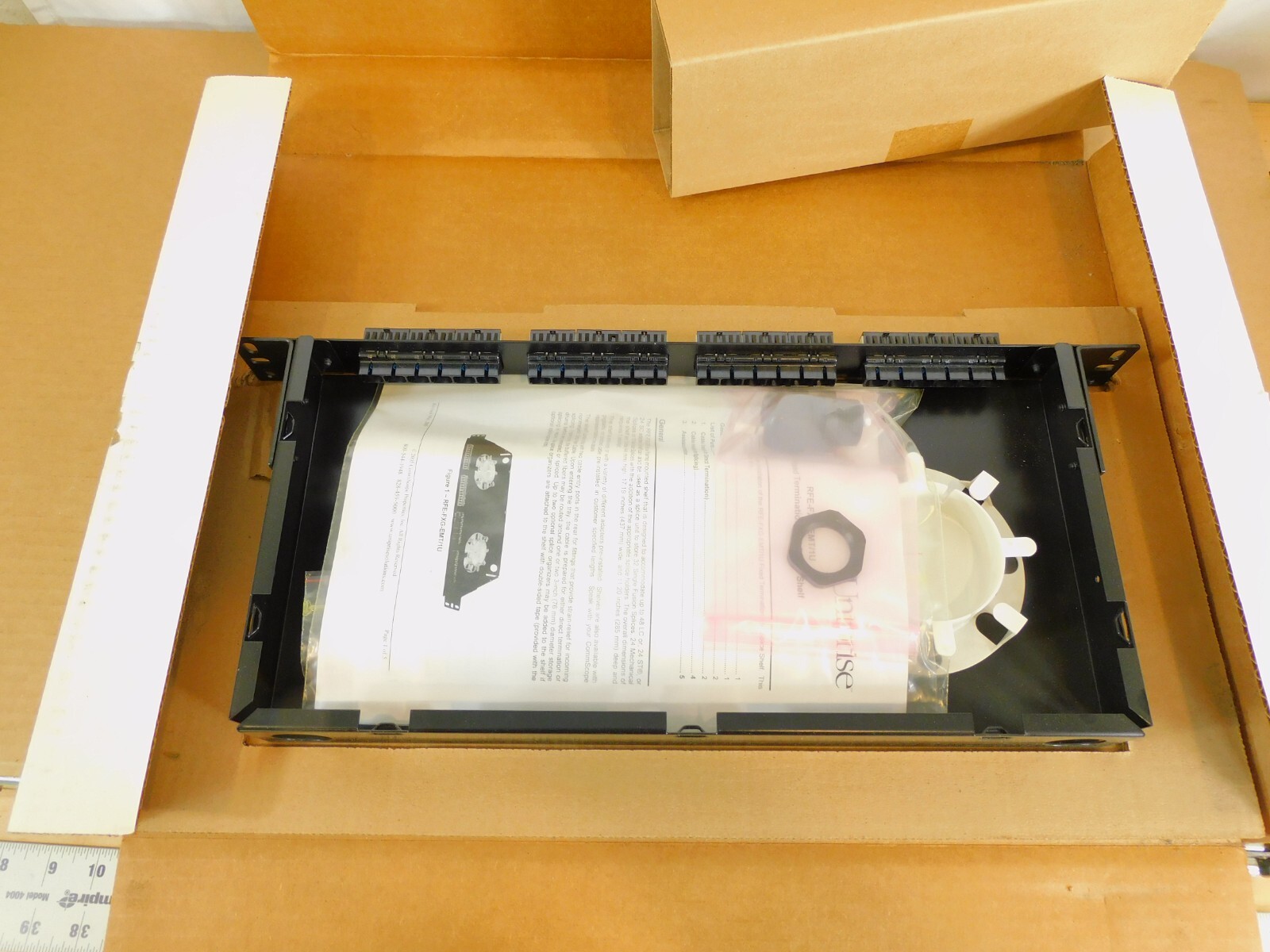 Splice Shelf RFE-FXG-024-MFA-SC06 Rack Mounted Sliding Termination 24 ...