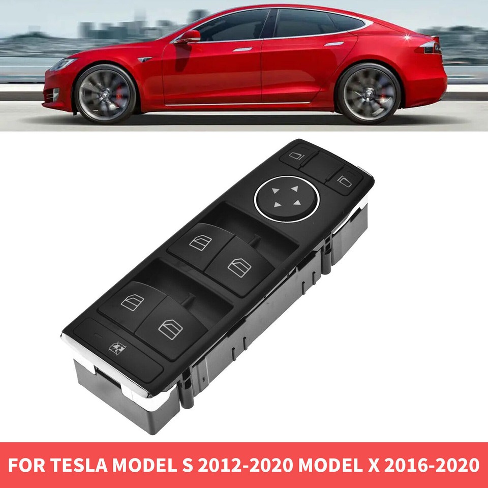 For TESLA MODEL S 2012-20 MODEL X 16-20 Master Power Window Lift Switch ...