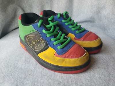 Heelys Red Blue Green Skate Shoes Yellow Size Youth 3 | eBay