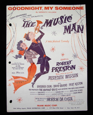 Goodnight, My Someone (The Music Man) Meredith Willson Vintage 1957 ...