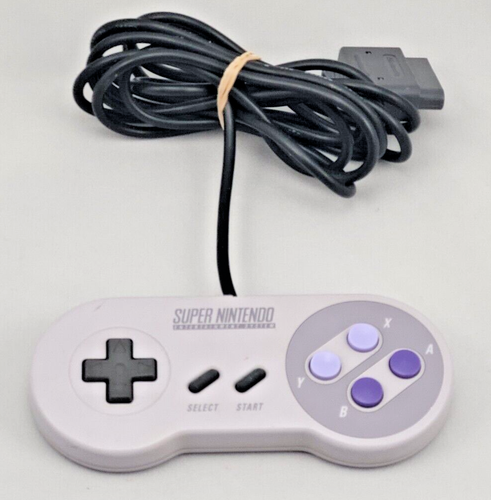 SUPER NINTENDO SNES Original Authentic OEM Game Controller SNS-005 ...