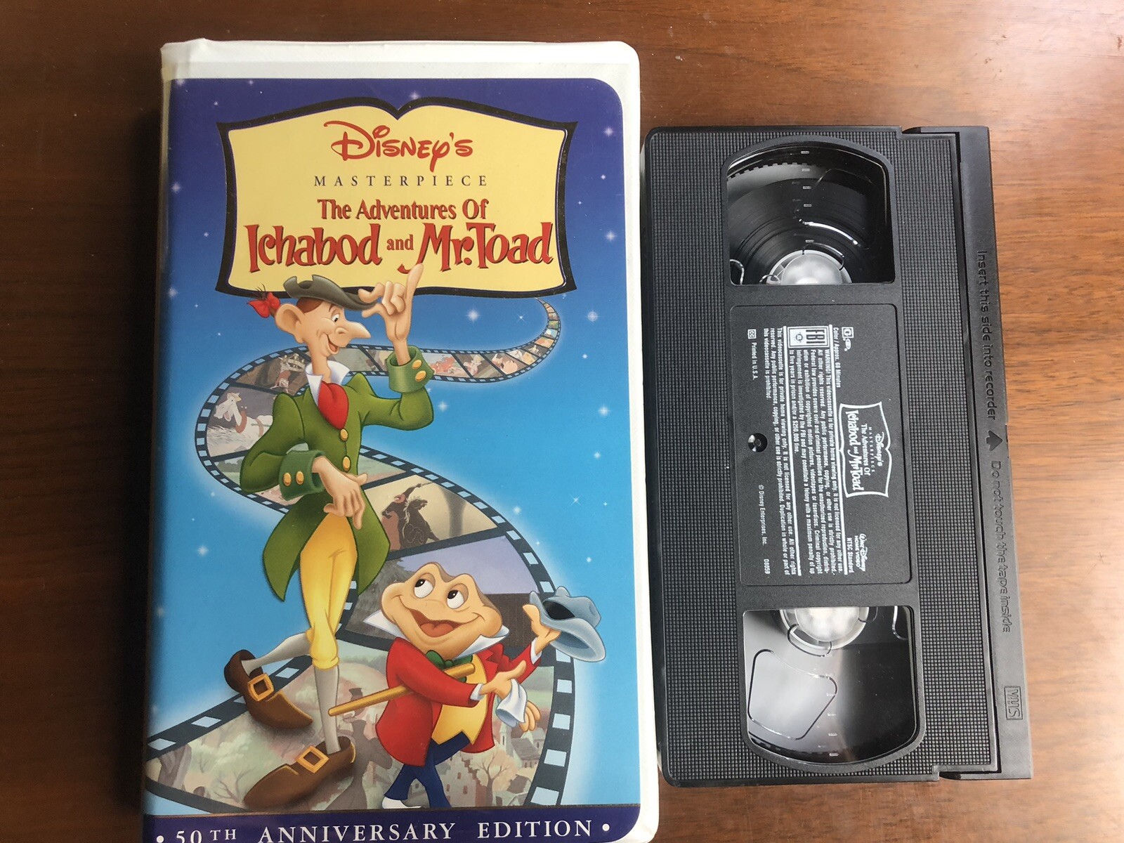 The Adventures of Ichabod and Mr. Toad (VHS, 1999) Masterpiece ...