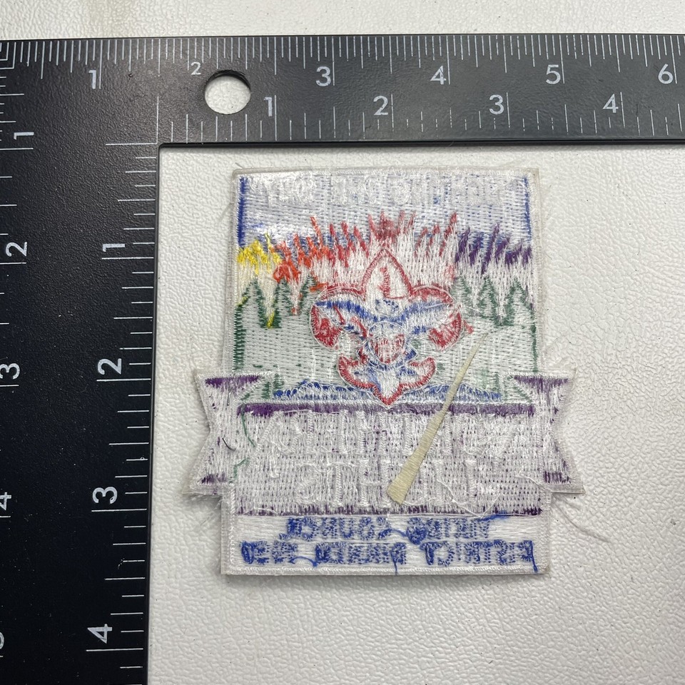 1997 NORTHERN LIGHTS Viking Council District Dinner Boy Scouts Patch ...