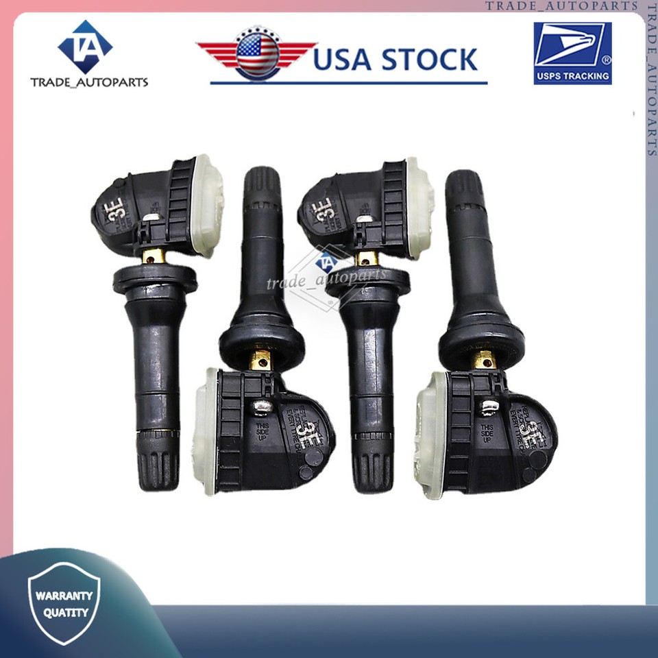 4 Tpms 13540607 Tire Pressure Monitoring Sensor For 2020-2021 Chevrolet ...