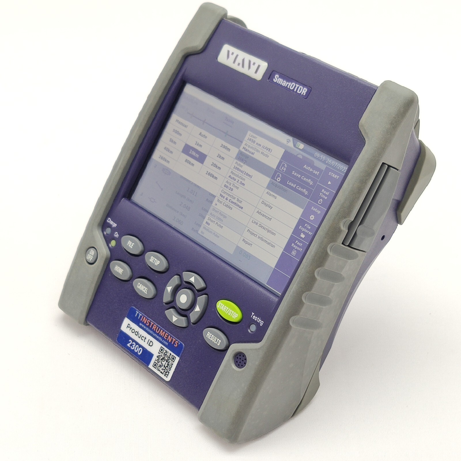 Viavi JDSU SmartOTDR E138FA65 1310/1550 & Filtered 1650 nm PON 37/35/32 dB PC for sale online | eBay