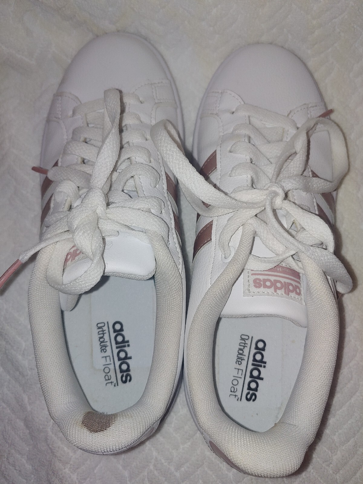 Adidas Cloud Foam Ortholite Float Women Size 8 White … - Gem