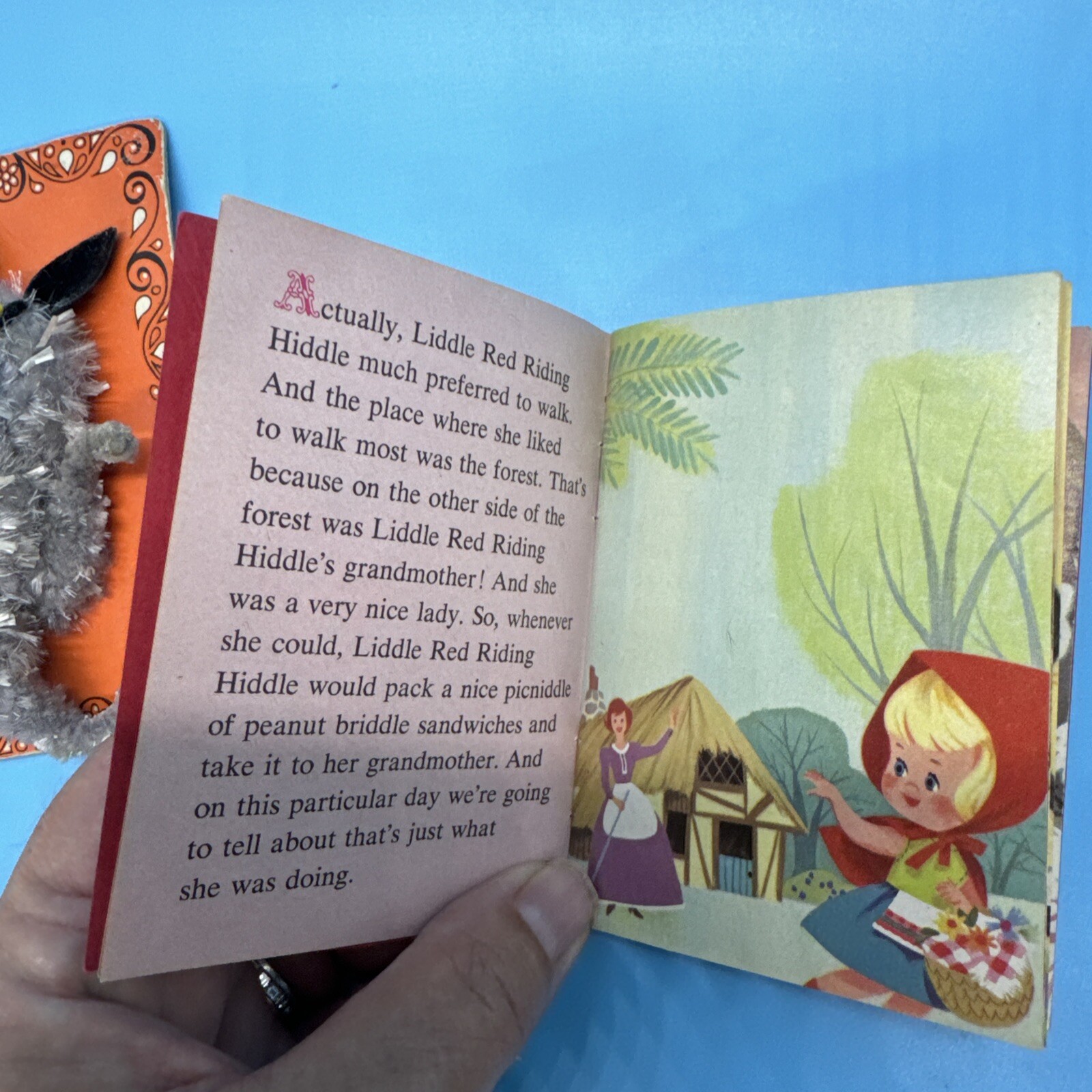 Complete Vintage Liddle Kiddles Liddle Red Riding Hood Hiddle Little ...