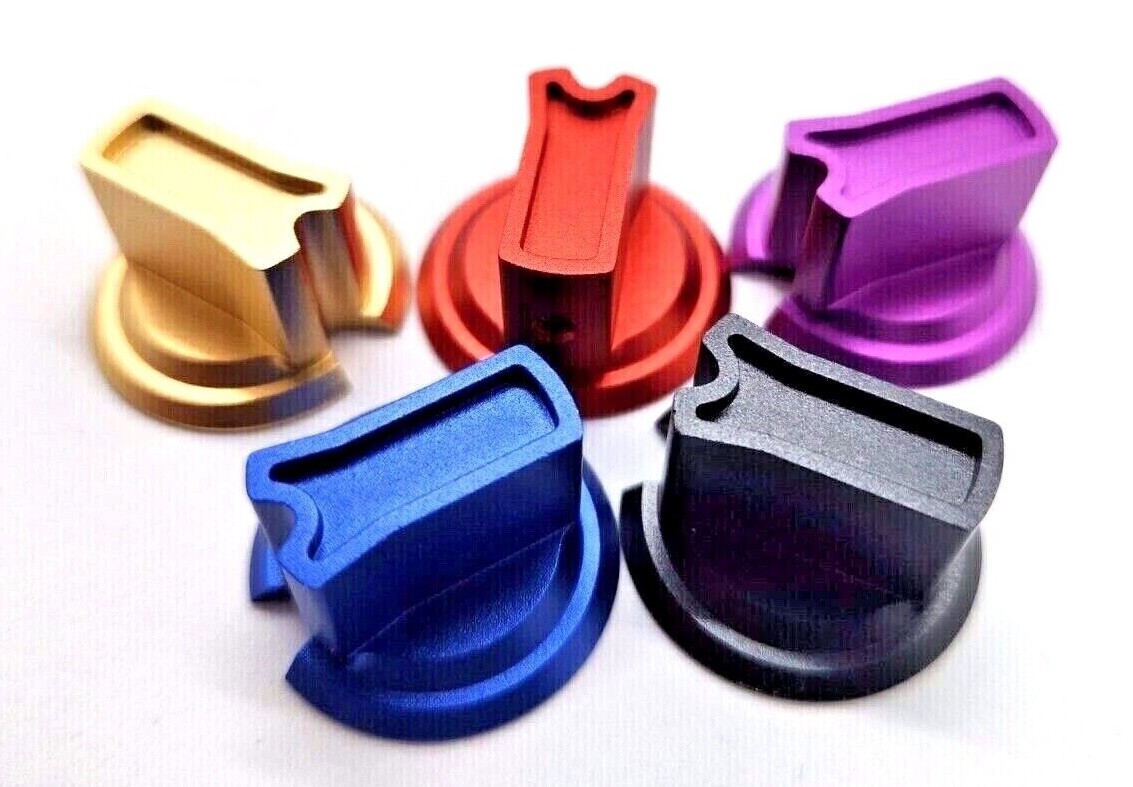 CNC machined, anodized aluminum rotary encoder knob SIM RACING DIY | eBay