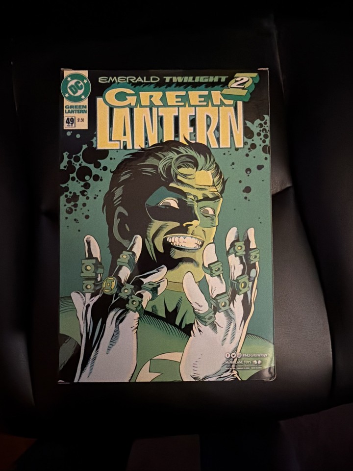 Green Lantern Emerald Twilight Gold Label 7" Hal Jordan Figure ...