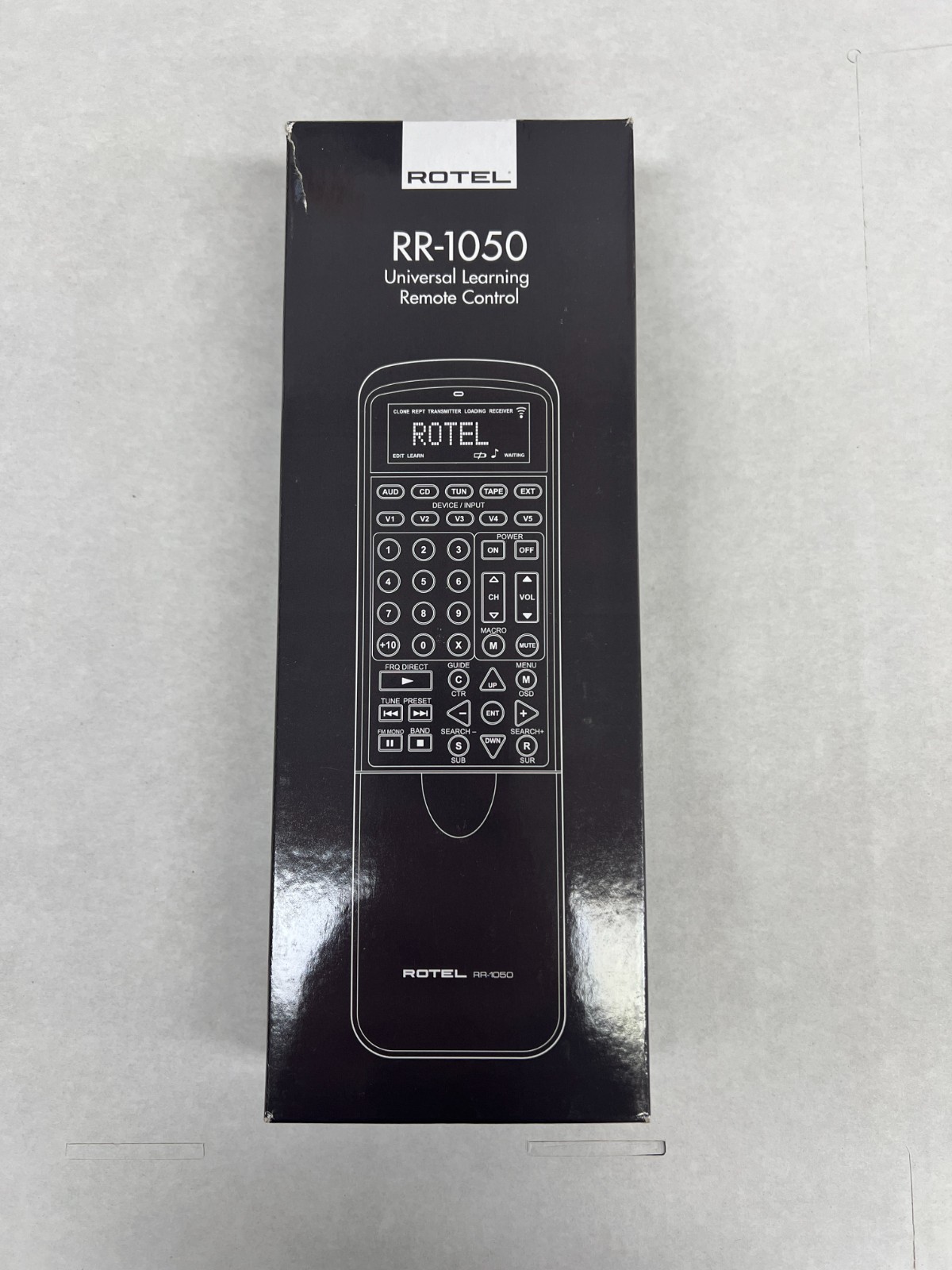 Original Rotel RR-1050 Programmable Remote Control (RSP-1066 RSP-1068 ...