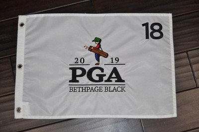 2019 PGA Championship Bethpage Black Embroidered Golf Pin Flag New ...