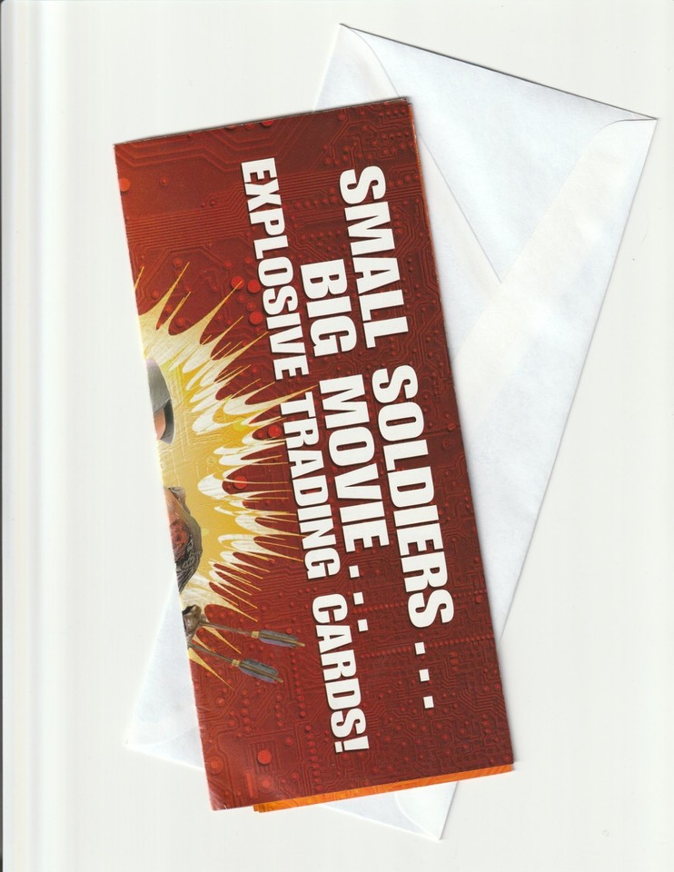 1998 SMALL SOLDIERS INKWORKS PROMO SELL AD DEALER SHEET | eBay