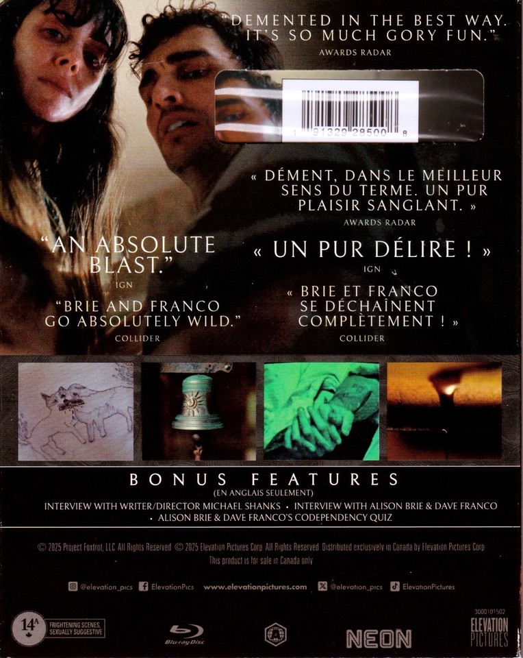 TOGETHER BLURAY SET with Alison Brie & Dave Franco & Damon Herriman ...