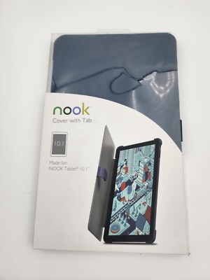 Nook Cover With Tab Made For Nook Tablet 10.1" Front Cover Magnetic ...