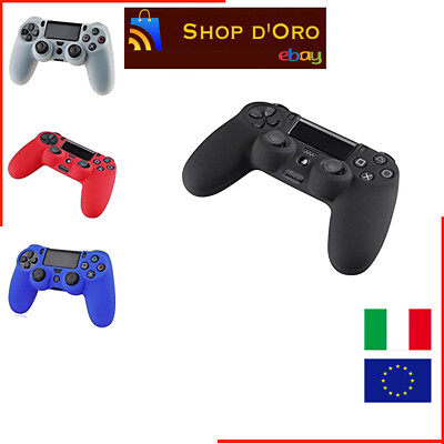 COVER IN SILICONE GAMEPAD CONTROLLER JOYSTICK per PS4 CASE BUMPER PAD 4 ...