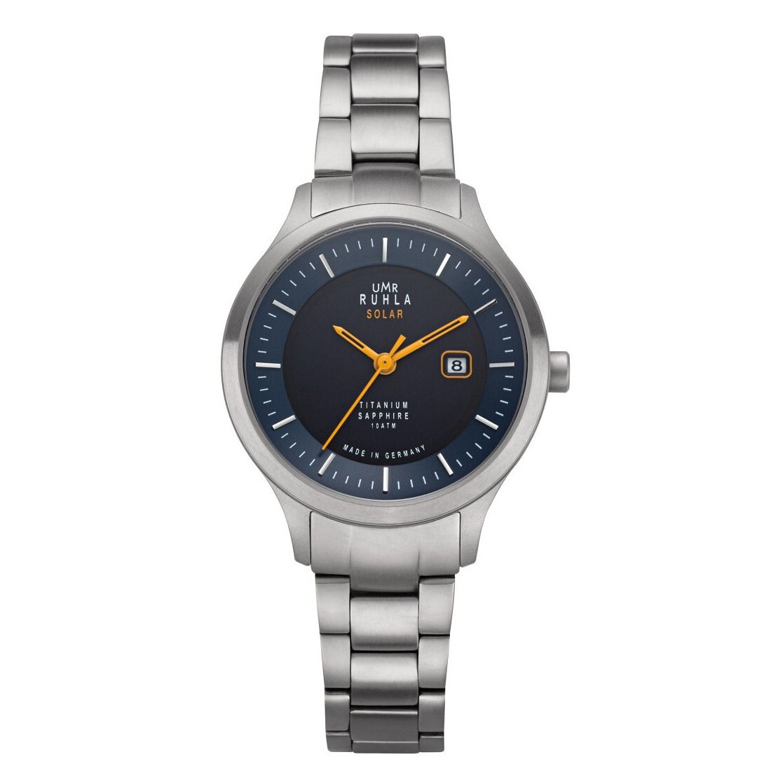 Umr Ruhla Solar Ladies Wrist Watch Titan 318120 1/12ft Date Saphirglasm ...
