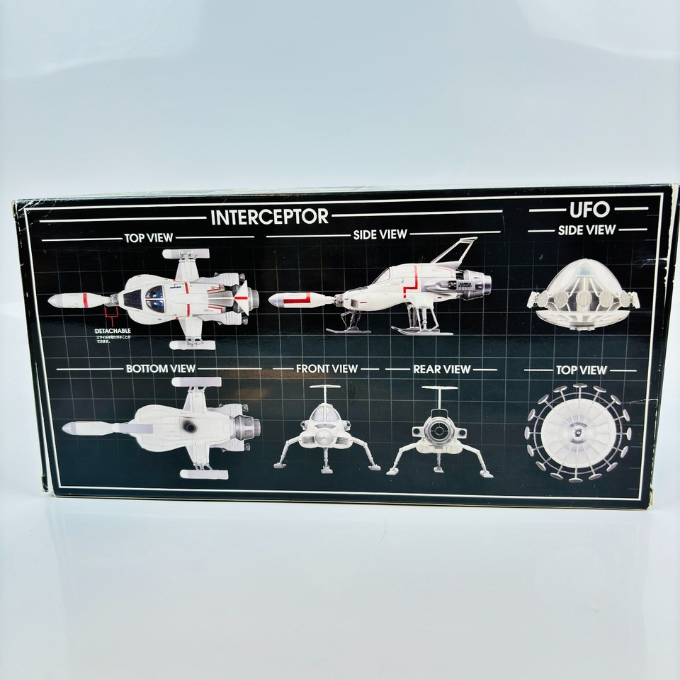 UFO INTERCEPTOR & UFO Diecast Model Gerry Anderson Aoshima Shinseiki ...