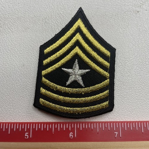 Army Military Themed Novelty Patch (Rank Strip Insignia) M004 | eBay