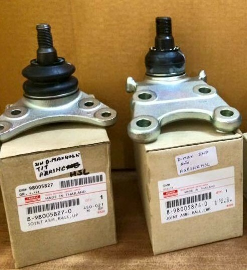 UPPER LOWER SET 4 Pcs. ISUZU SUSPENSION BALL JOINTS 2.5 TFR Pick-UP ...