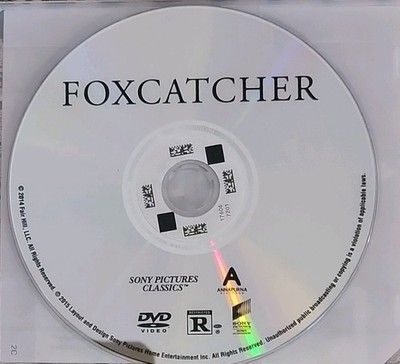 Sony Pictures Classics Foxcatcher DVD R Rated 2014 NTSC Movie | eBay