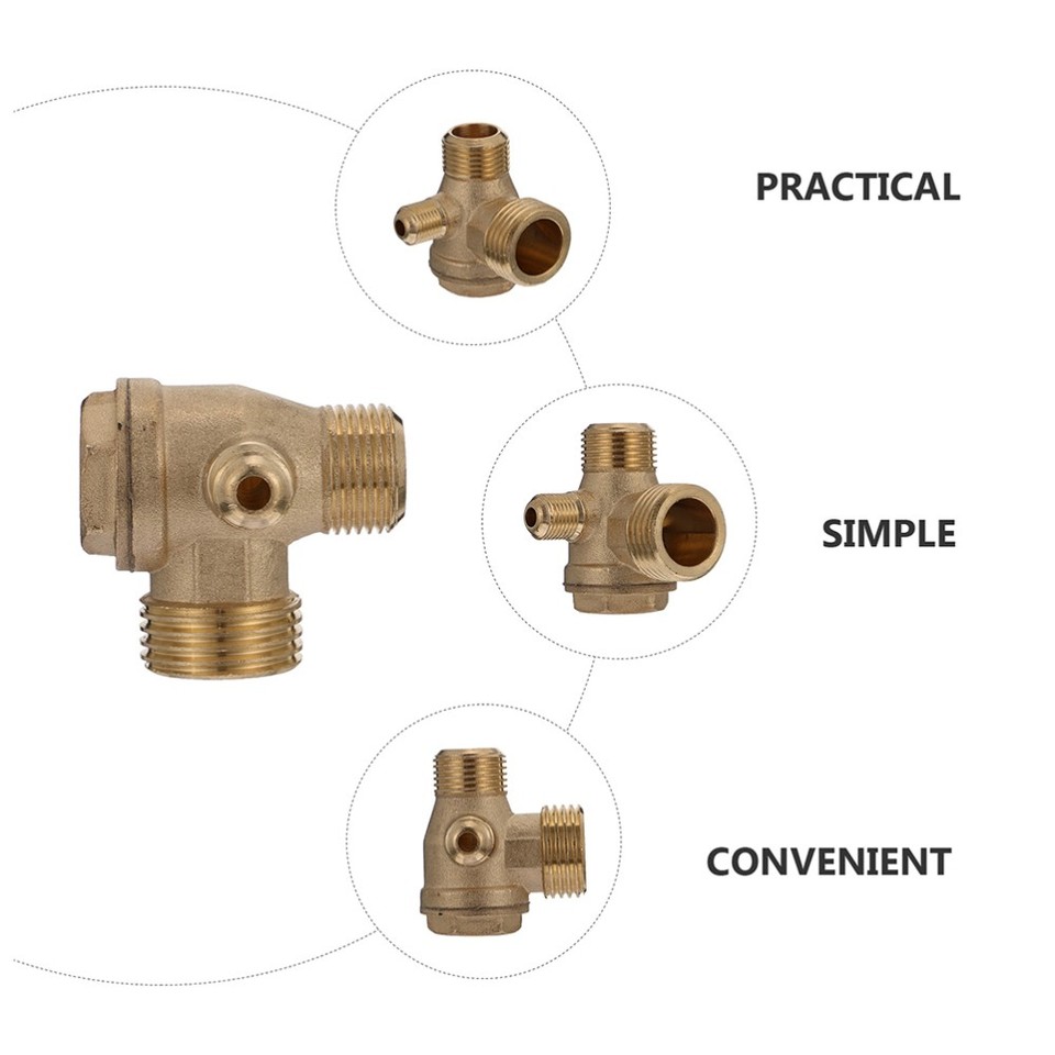 Air Compressor Valve Compressor Pressure Check Valve Copper Threaded ...