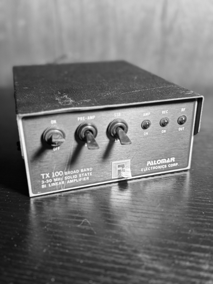 Palomar TX 100 Solid State 3-30 MHz Linear Amplifier | eBay
